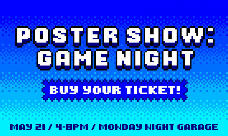 Poster Show 7: Game Night | AIGA Atlanta Chapter