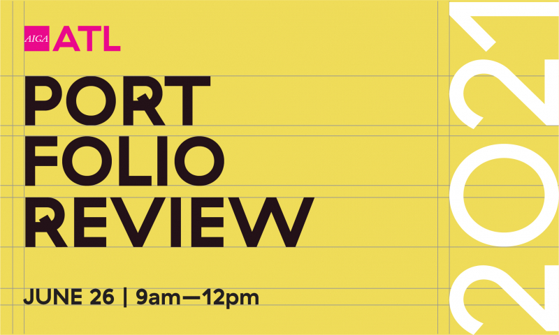 AIGA ATL Portfolio Review 2021 | AIGA Atlanta Chapter