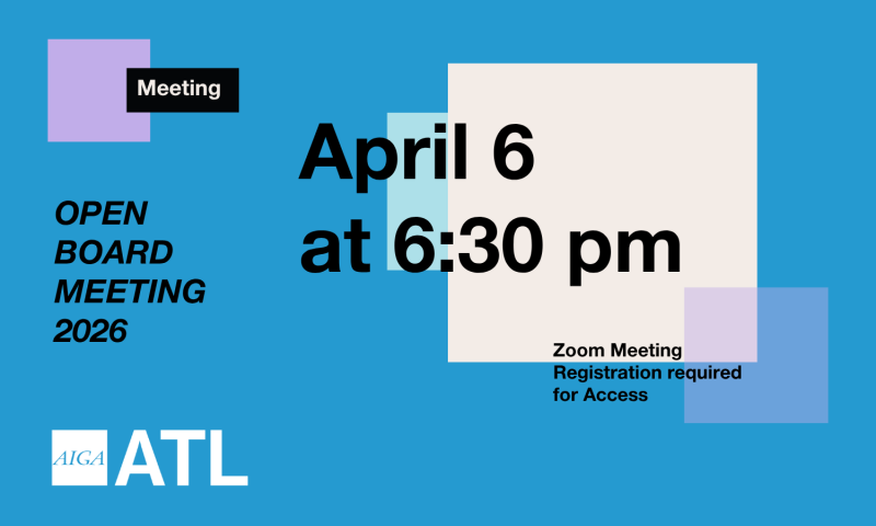 AIGA ATL Meet the Board – APRIL 2026 | AIGA Atlanta Chapter