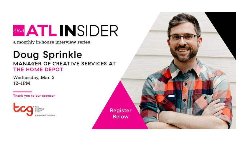 AIGA Insider: Meet Doug Sprinkle | AIGA Atlanta Chapter
