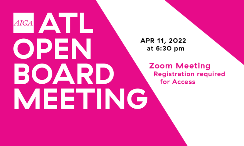 AIGA ATL Meet the Board – April 2022 | AIGA Atlanta Chapter