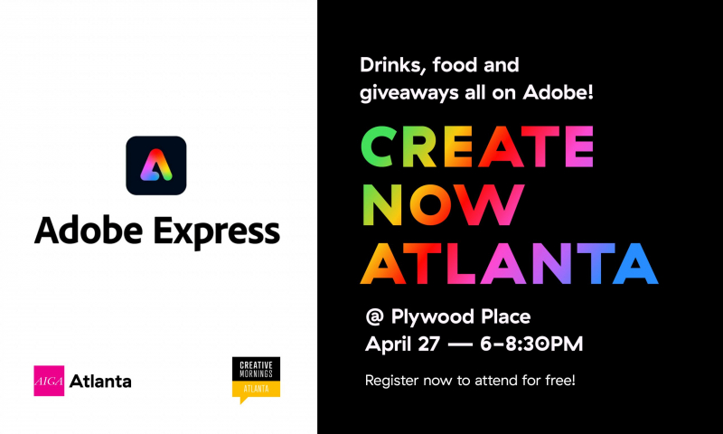 Adobe Create Now | AIGA Atlanta Chapter