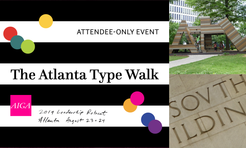 The Atlanta Type Walk | AIGA Atlanta Chapter
