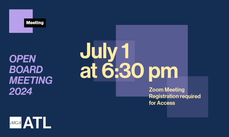 AIGA ATL Meet the Board – JULY 2024 | AIGA Atlanta Chapter