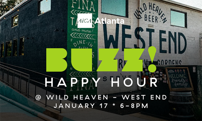 Buzz Happy Hour | January 2024 Edition | AIGA Atlanta Chapter
